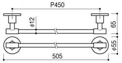 Towel Rail | Products | Interior Hardware | KAWAJUN Hong Kong Limited